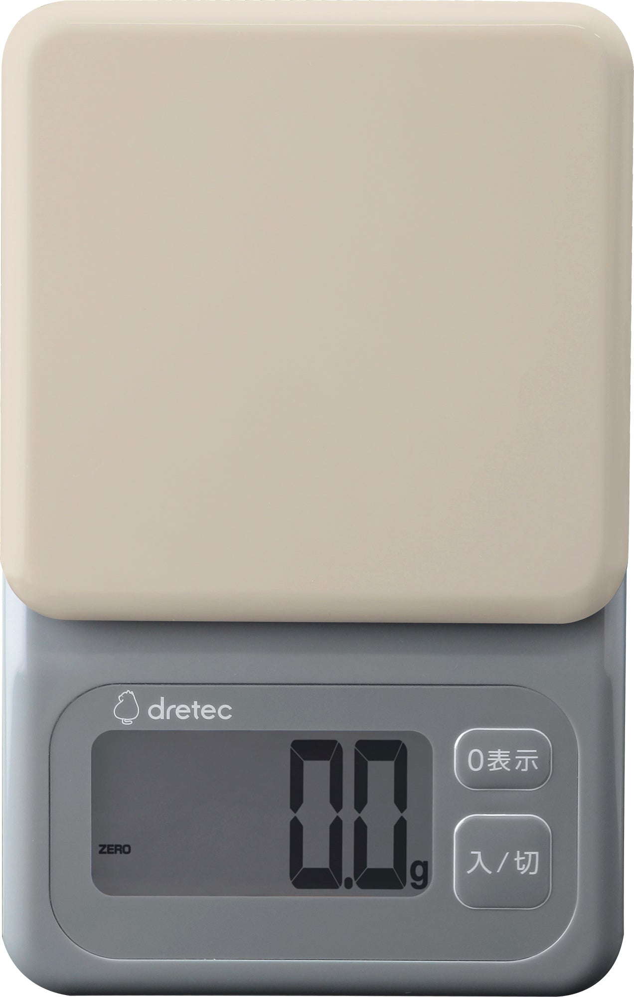 Dretec 2kg 廚房電子磅 KS-726 - 大螢幕顯示，超薄輕巧設計